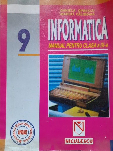 Informatica. Manual pentru clasa a IX-a - Anticariatul Online - Cumpara