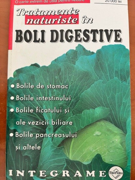 Tratamente naturiste in boli digestive